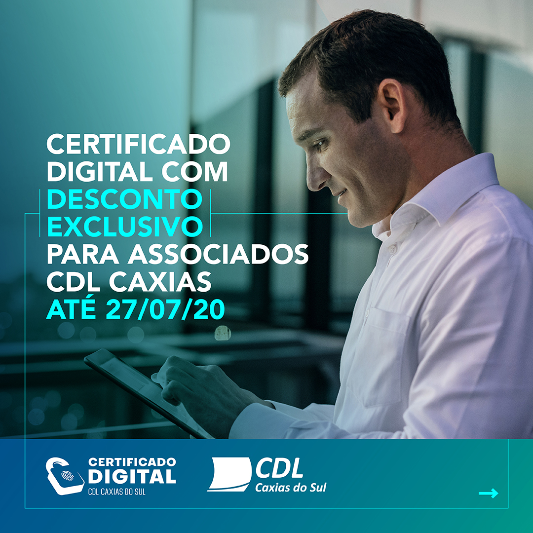 Certificado Digital CDL com valor exclusivo
