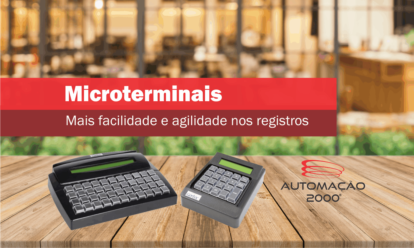 Microterminais - Automação 2000