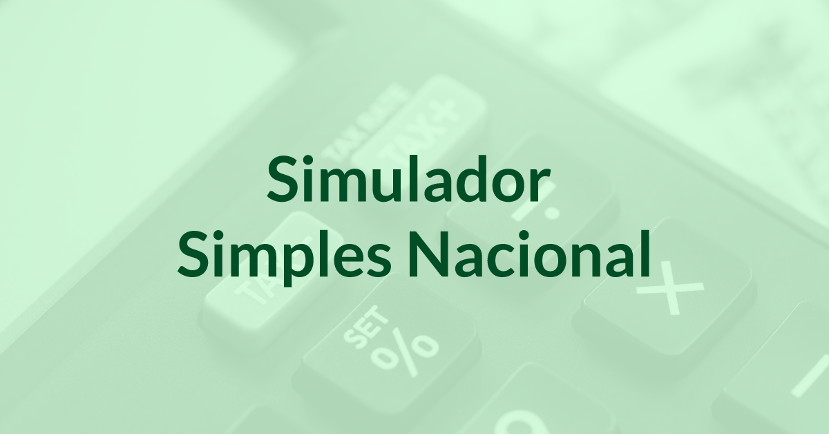 Simulador Simples Nacional
