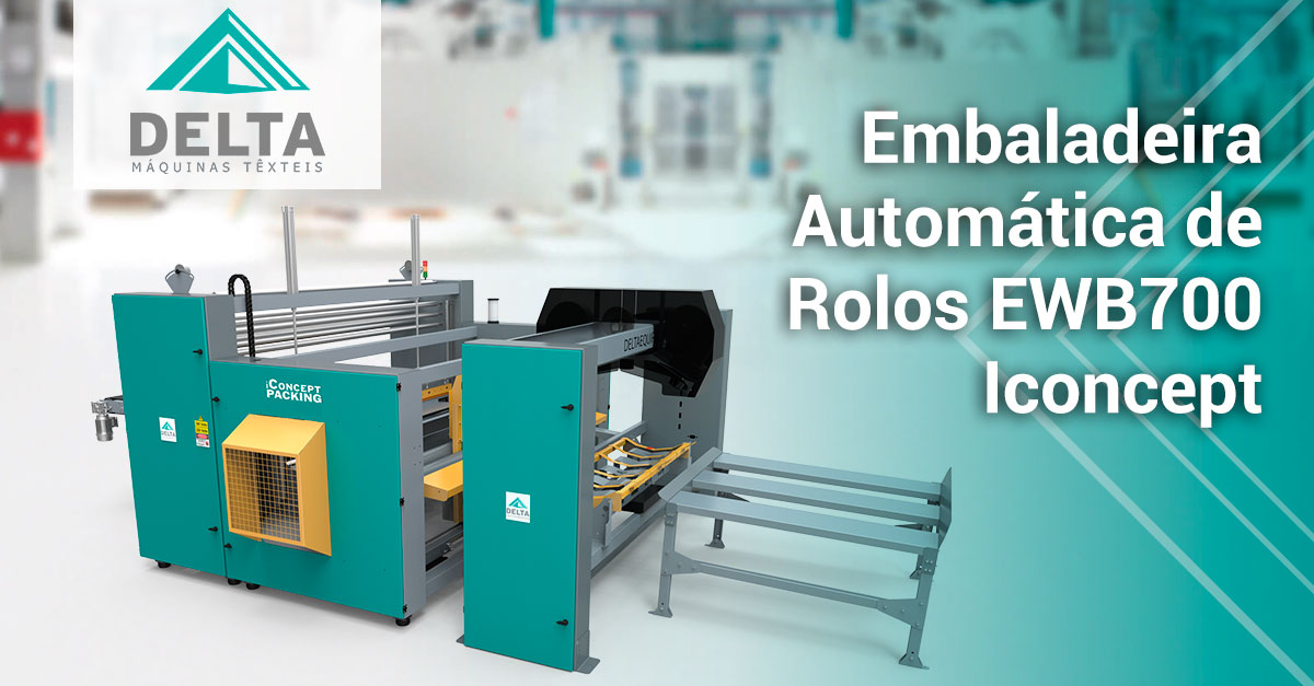 Embaladeira Automática de Rolos EWB700 Iconcept Packing - Delta ...