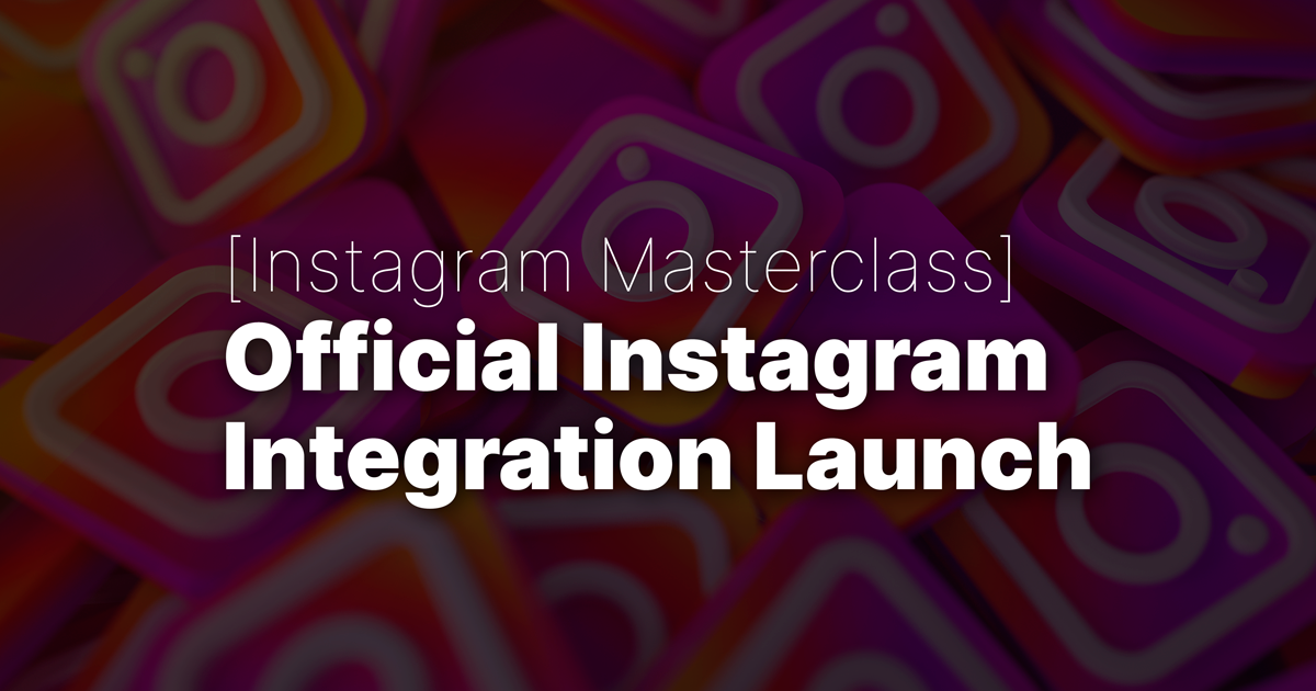 Asksuite | Register to learn about our Official Instagram Integration