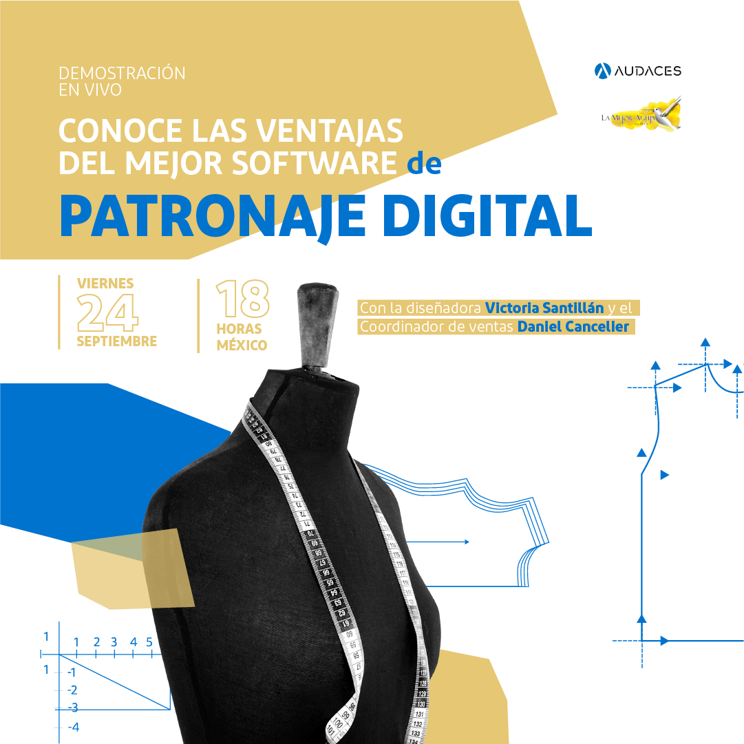 Live Audaces | Las ventajas del mejor software de Patronaje Digital