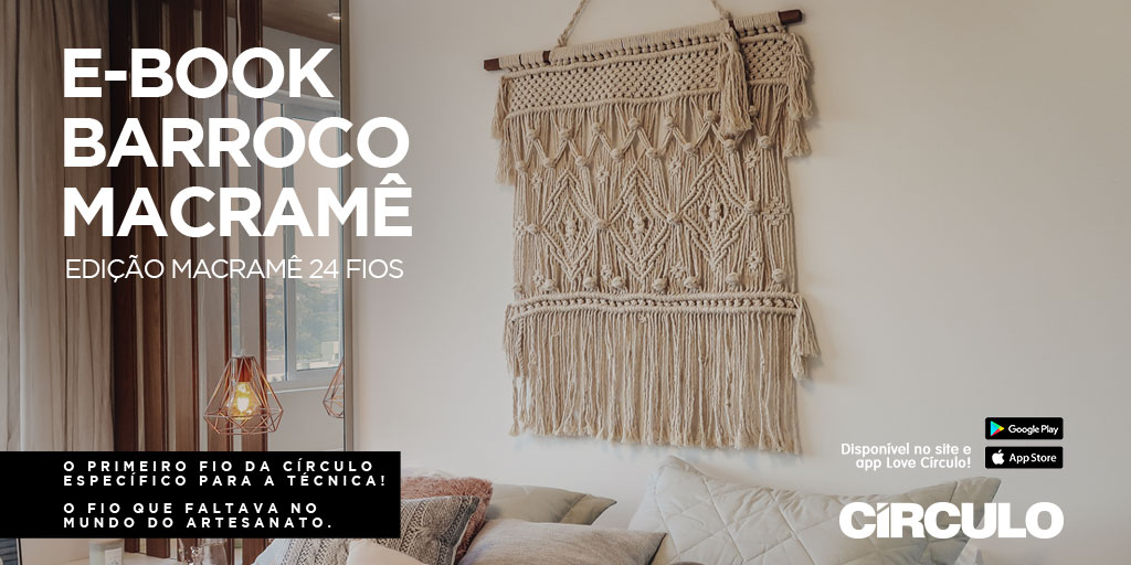 E-book Barroco Macramê - Edição Macramê 24 Fios