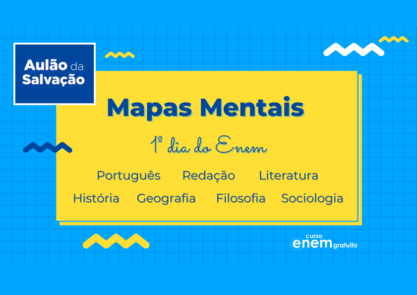 Mapas mentais do Enem