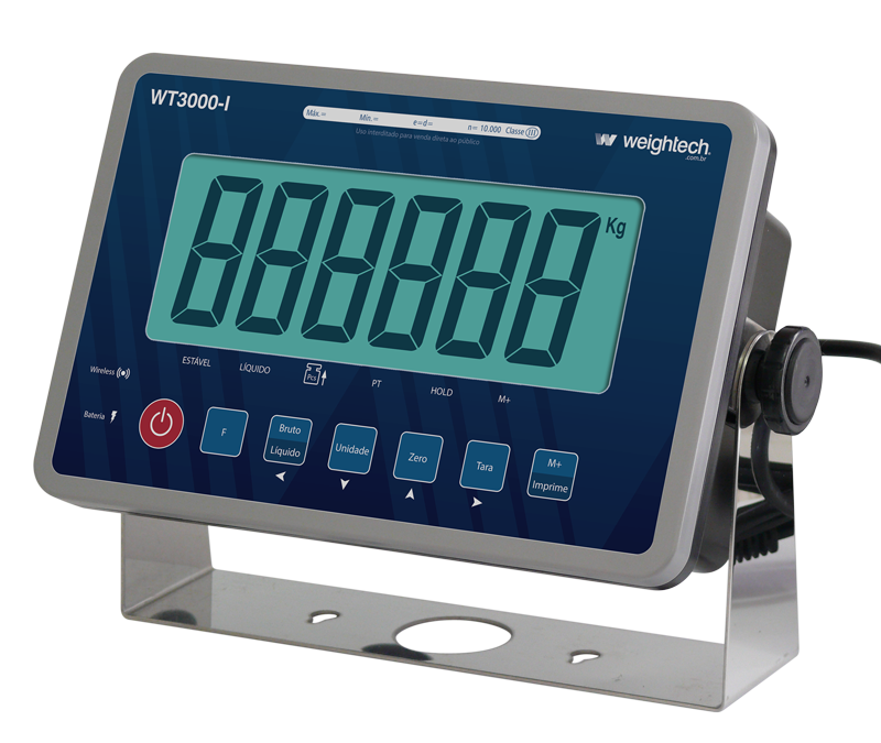 Indicador de pesagem Weightech WT3000-iR-ABS