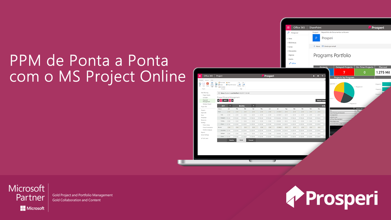PPM de Ponta a Ponta com o MS Project Online