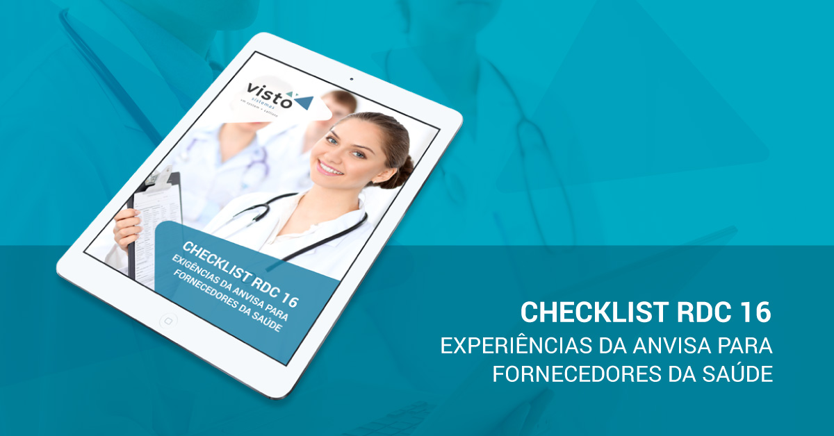 [Checklist RDC 16] Exigências da ANVISA para fornecedores da saúde