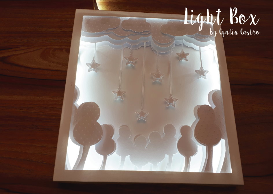 Como Fazer Lightbox | DIY com Molde Grátis