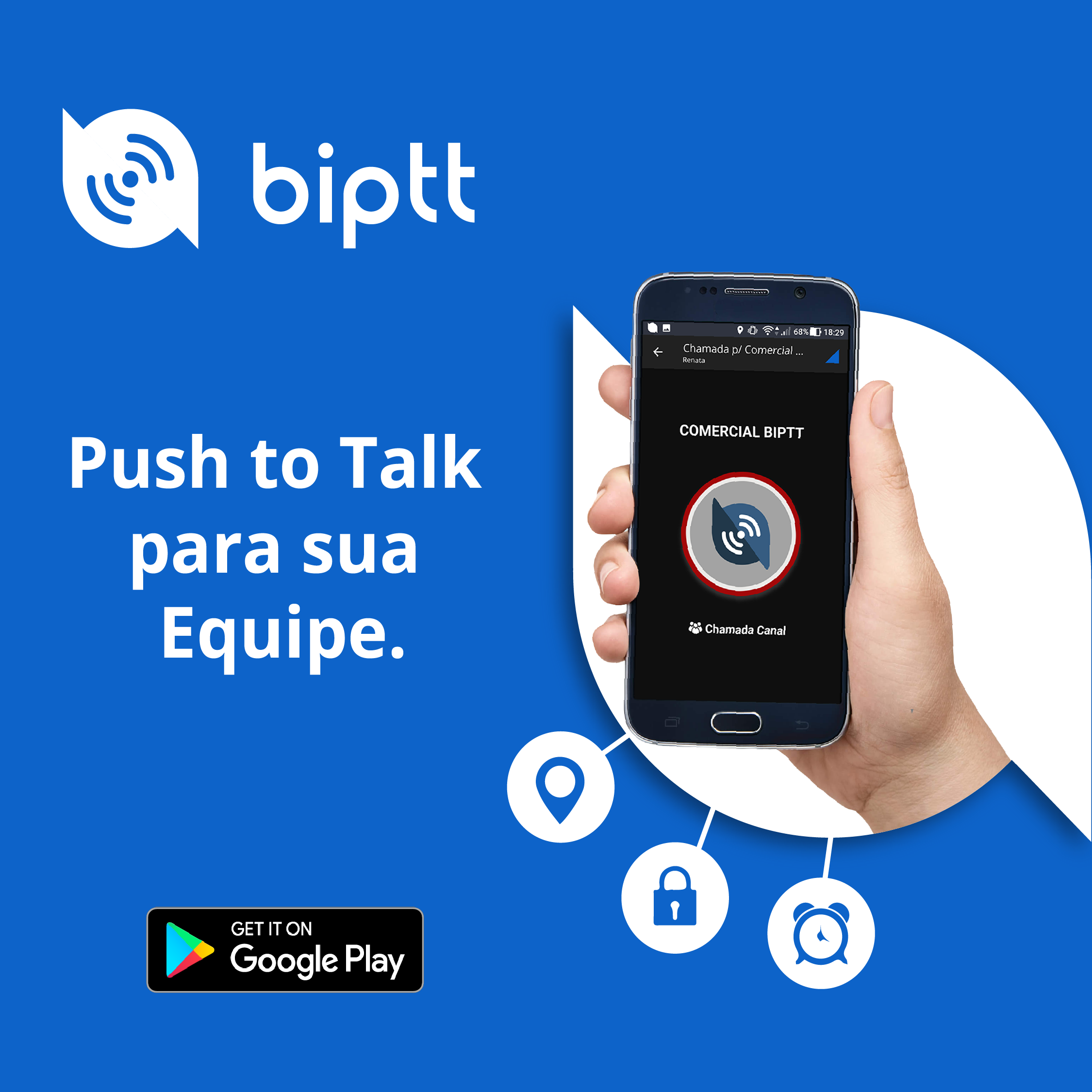 BiPTT Comunicação Push to Talk