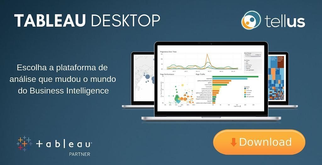 Avaliação Gratuita Tableau Desktop